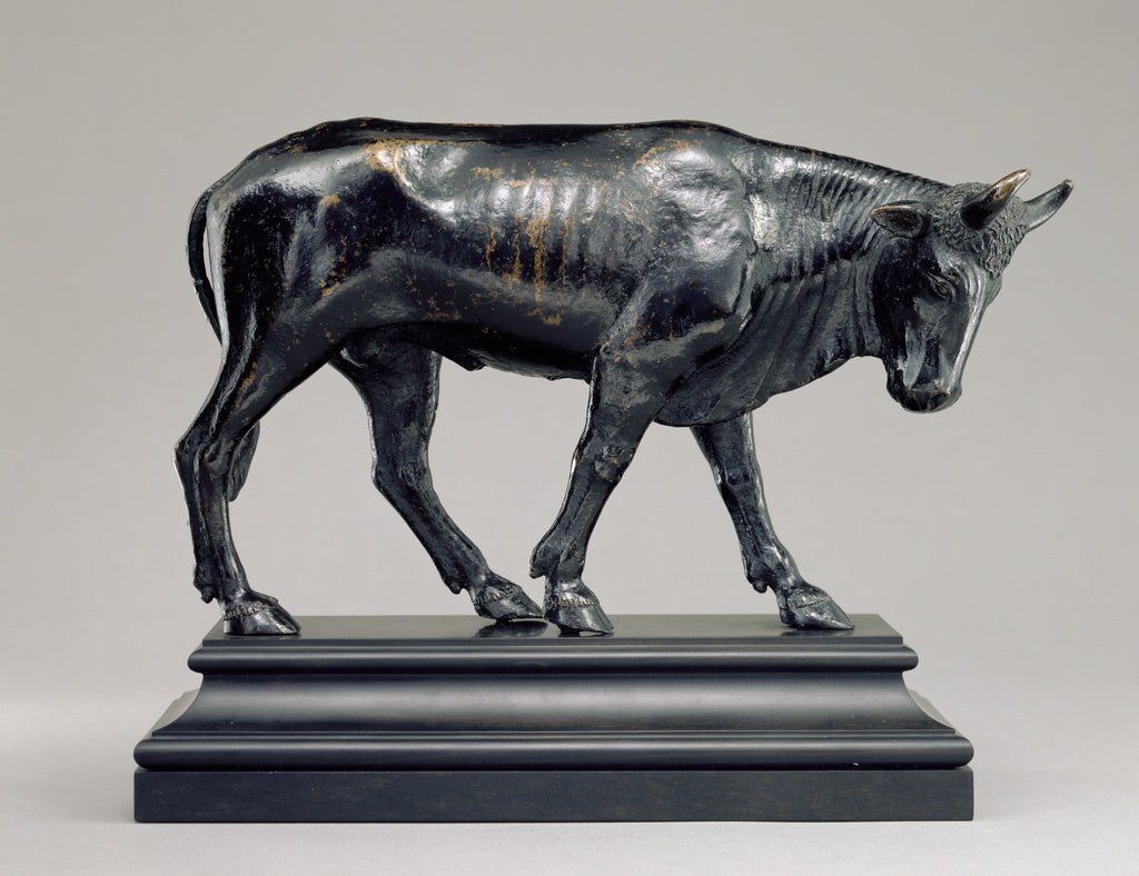 Unknown maker, Italian:Bull with Lowered Head,16x12"(A3)Poster – Period ...