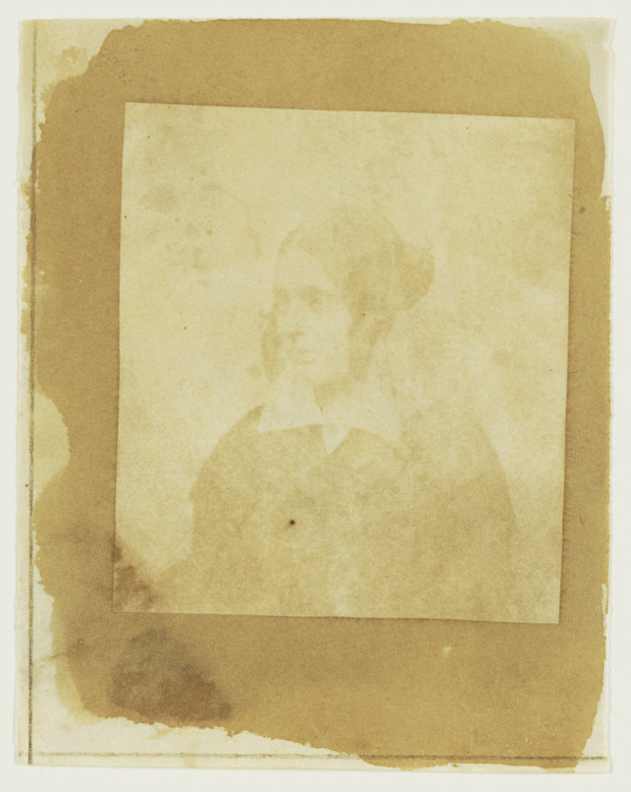 William Henry Fox Talbot:[Portrait of Constance Talbot]?,16x12"(A3)Pos ...