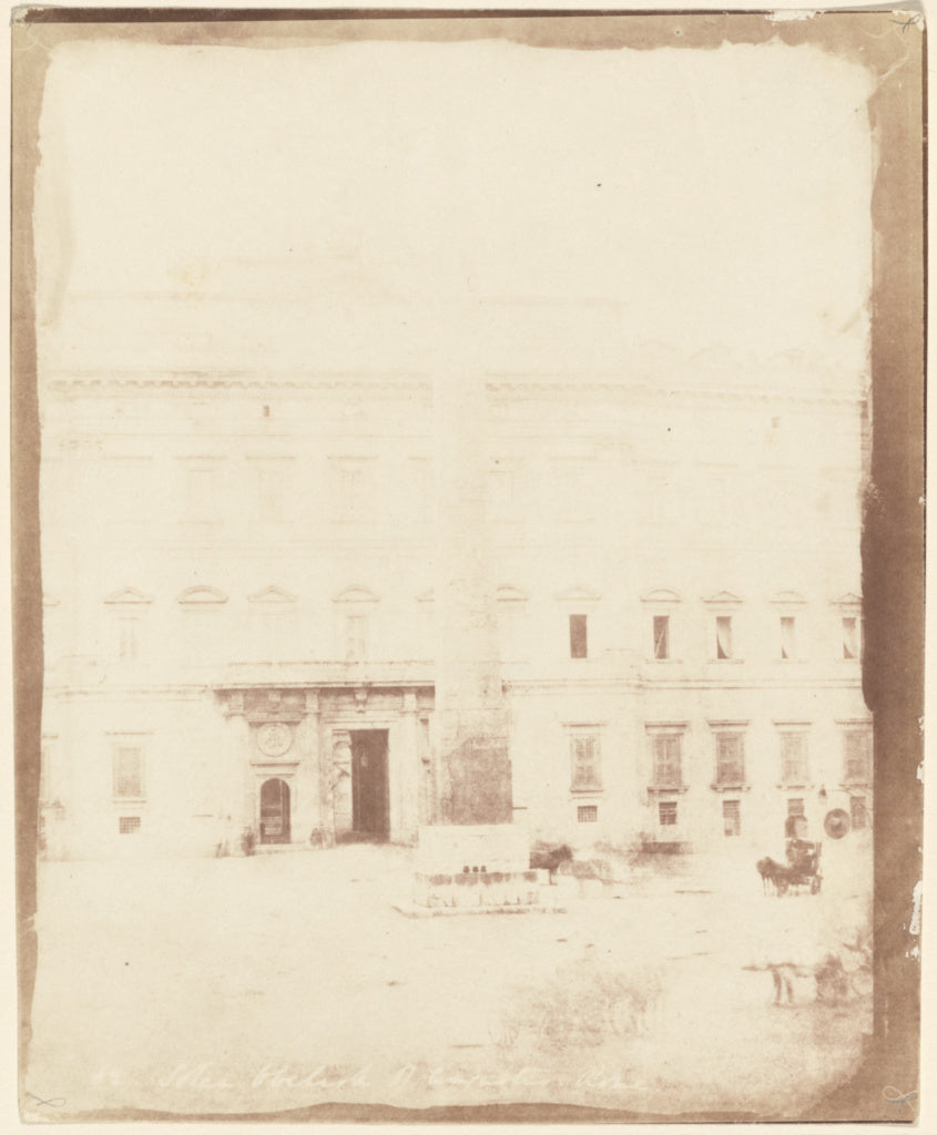 Reverend Calvert Jones:42. Soles Obelisk of Augustus Rome.,16x12"(A3)P