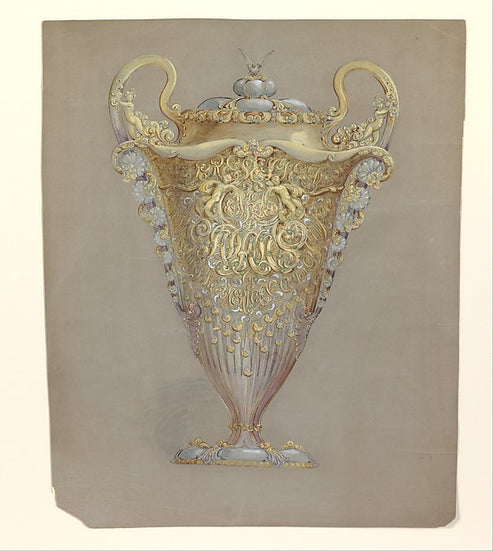 Design Drawing 1875–76-Tiffany & Co., 16X12"(A3) Poster – Period Prints
