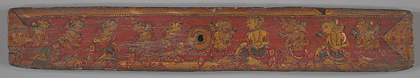 One of a Pair of Jain Manuscript Covers early 12th cent,16x12"(A3) Pos ...