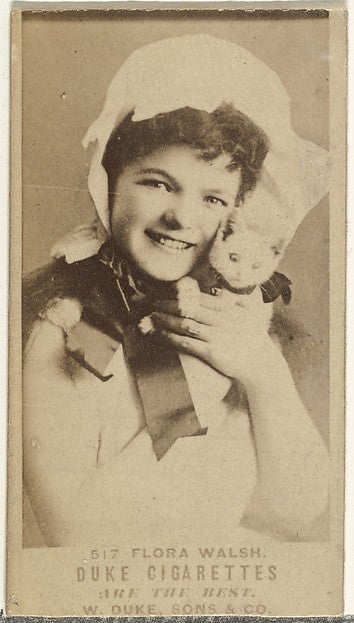 - Card Number 517 Flora Walsh from the Actors and Actresses s, Poster ...