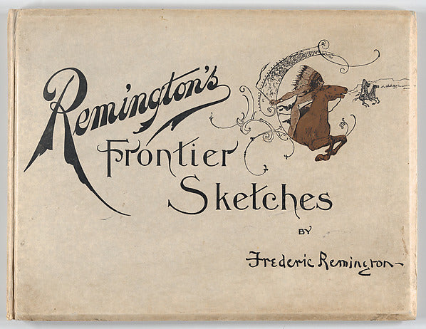 Remington's Frontier Sketches 1898-Frederic Remington,16x12"(A3)Poster ...