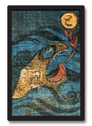 Obake Karuta 1-07, historic, vintage ukiyo-e Japan artwork, A3 (16x12 ...