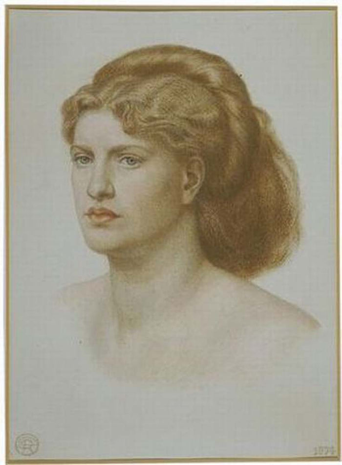 Fanny Cornforth, 1874 (1) by Dante Gabriel Rossetti, English Pre-Rapha ...