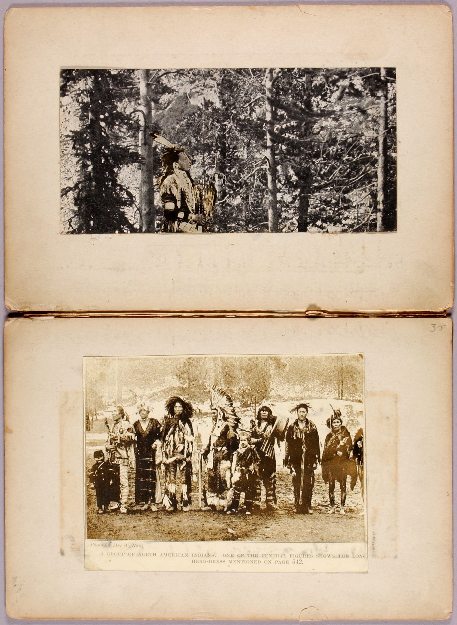 Abbott Handerson Thayer:N. Am. Indians, study folder for boo,16x12"(A3 ...