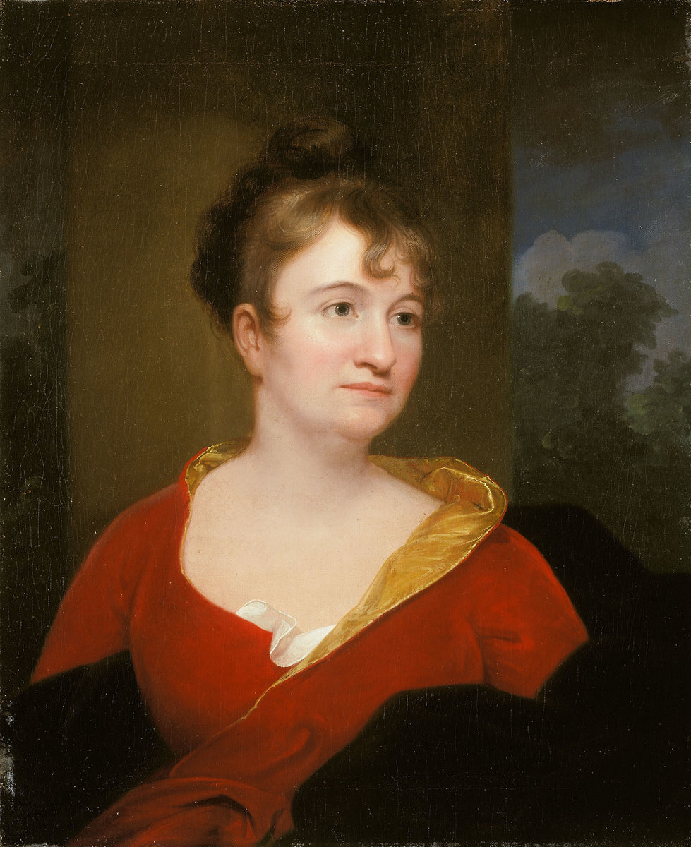 Abigail Inskeep Bradford: Rembrandt Peale,16x12"(A3) Poster – Period Prints