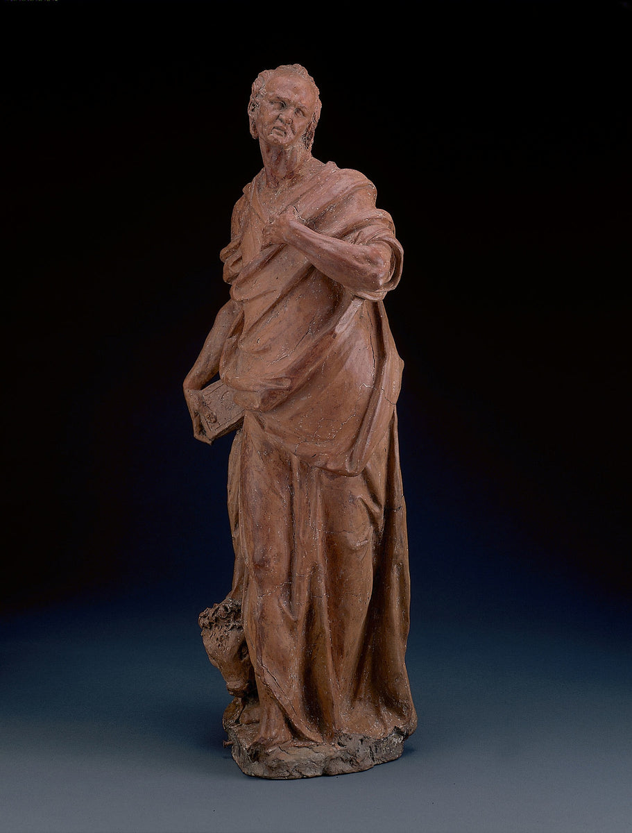 One of the Set of the Four Evangelists: Luke: Alessandro Vittoria,16x1 ...