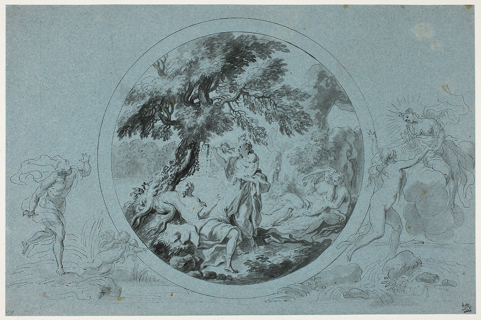 Birth of Adonis - Giovanni Battista Cipriani, Poster Print Wall Art ...