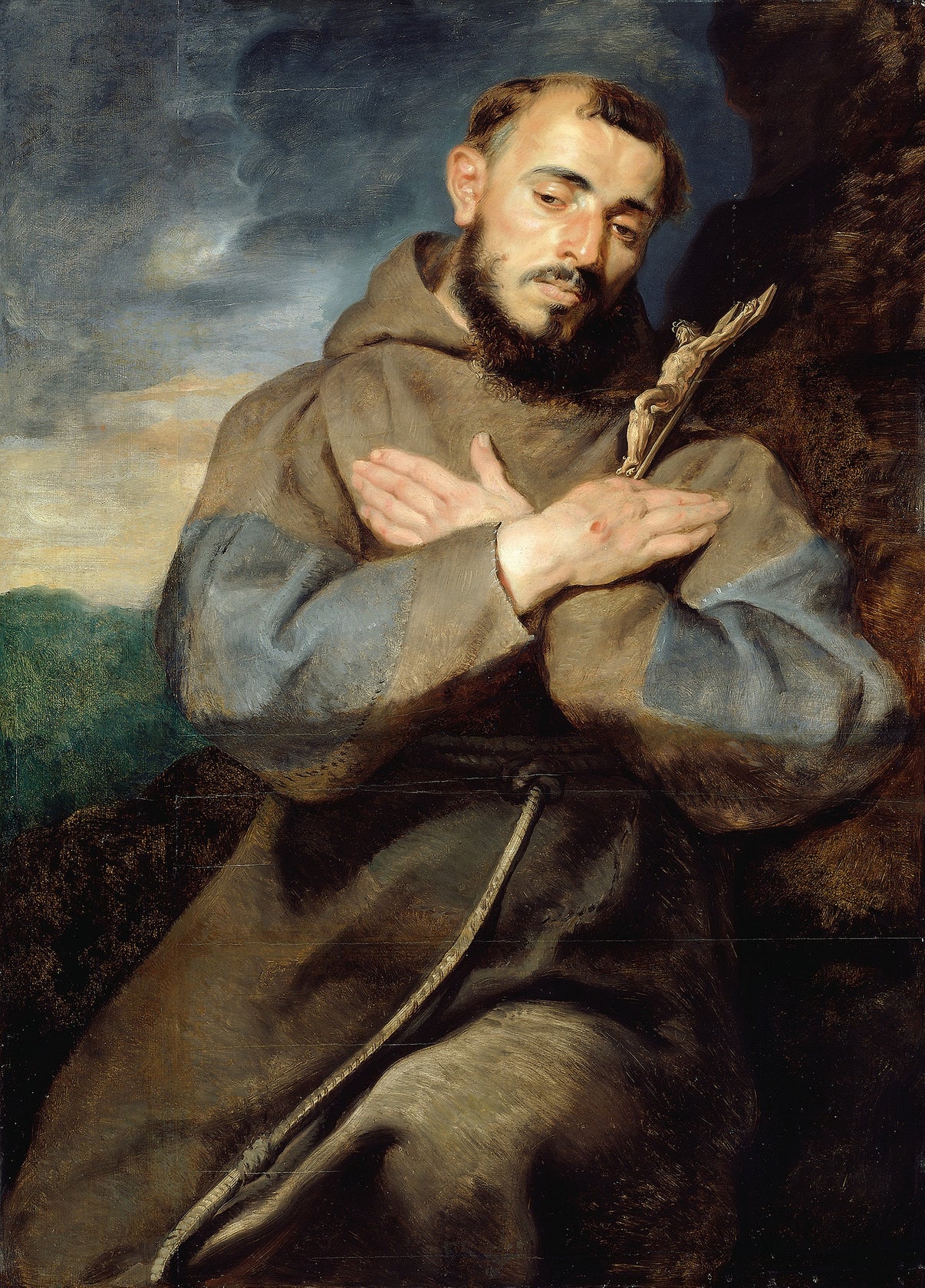 Saint Francis - Peter Paul Rubens, Poster Print Wall Art – Period Prints