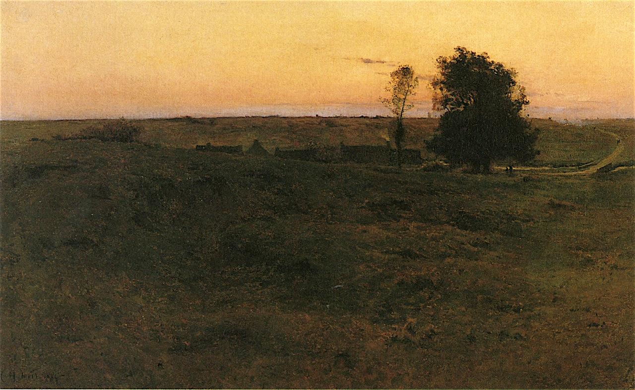 Deepening Shadows, vintage artwork by Charles Harold Davis, A3 (16x12 ...