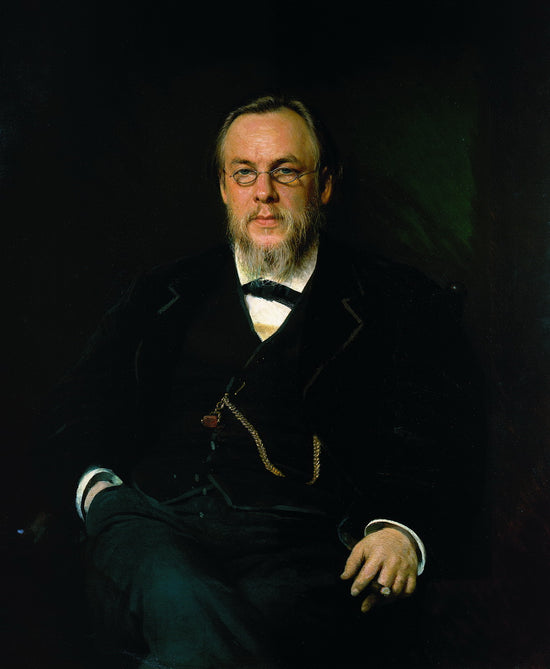 Portrait of Dr. Sergei Botkin by Ivan Kramskoi – Period Prints