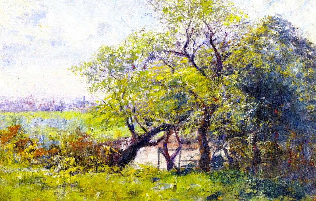 Landscape, Spring, vintage artwork by Frederick McCubbin, A3 (16x12 ...