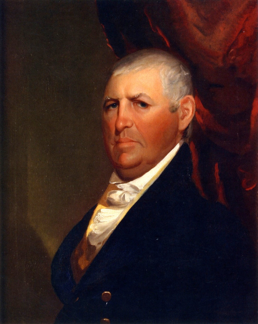 Isaac Shelby , vintage artwork by Matthew Harris Jouett, vintage art ...