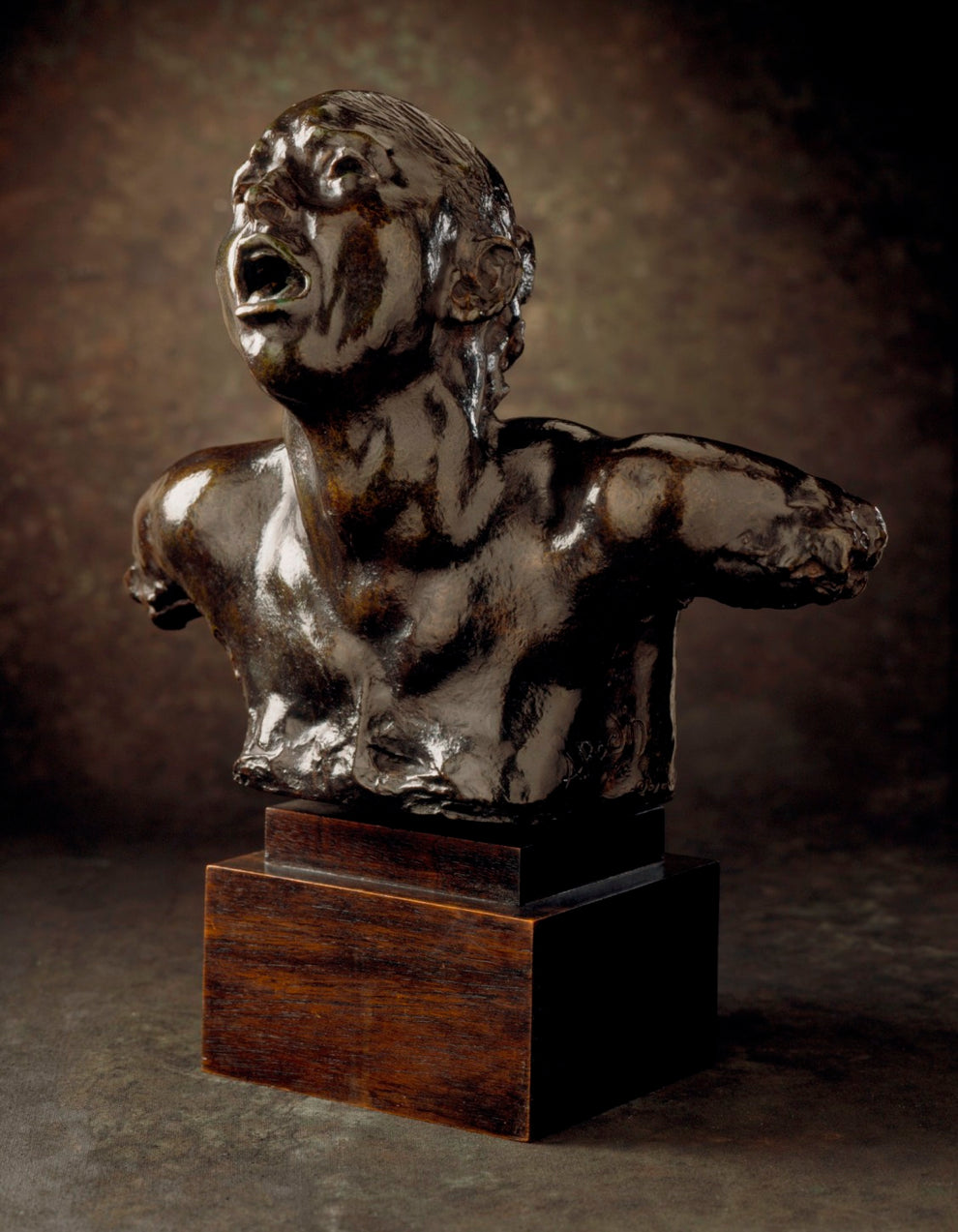 The Cry, vintage artwork by Auguste Rodin, A3 (16x12") Poster Print ...