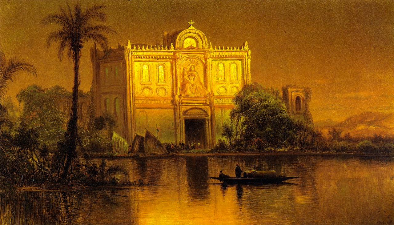 Ave Maria: Evening in the Tropics (II), vintage artwork by Louis Remy ...