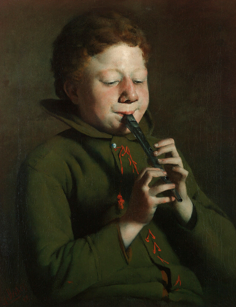 The Genius, vintage artwork by Joseph Decker, A3 (16x12") Poster Print ...