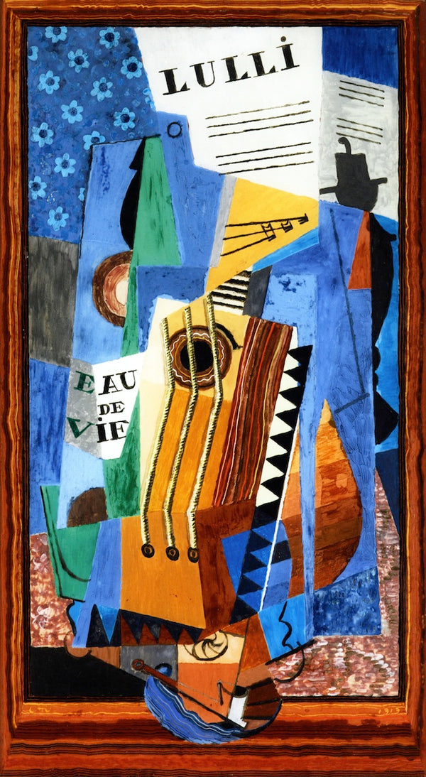 Lulli, vintage artwork by Louis Marcoussis, A3 (16x12") Poster Print ...