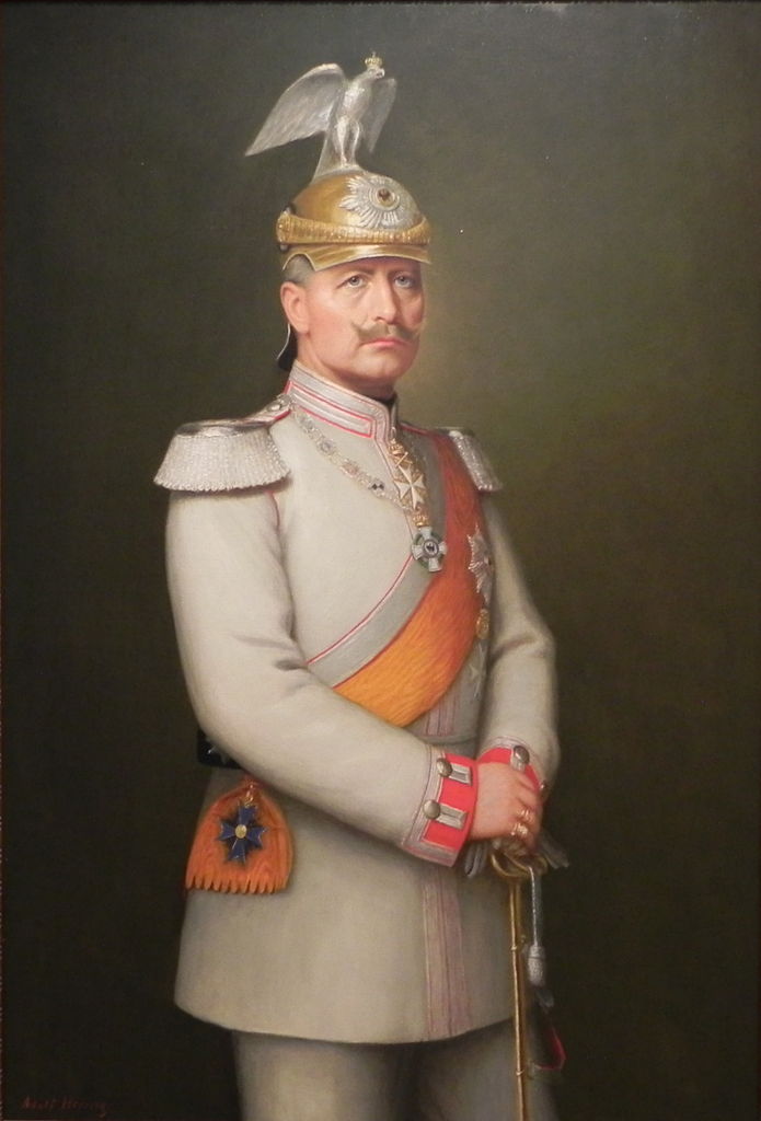 Kaiser Wilhelm II, vintage artwork by Adolf Hering, A3 (16x12") Reprod ...