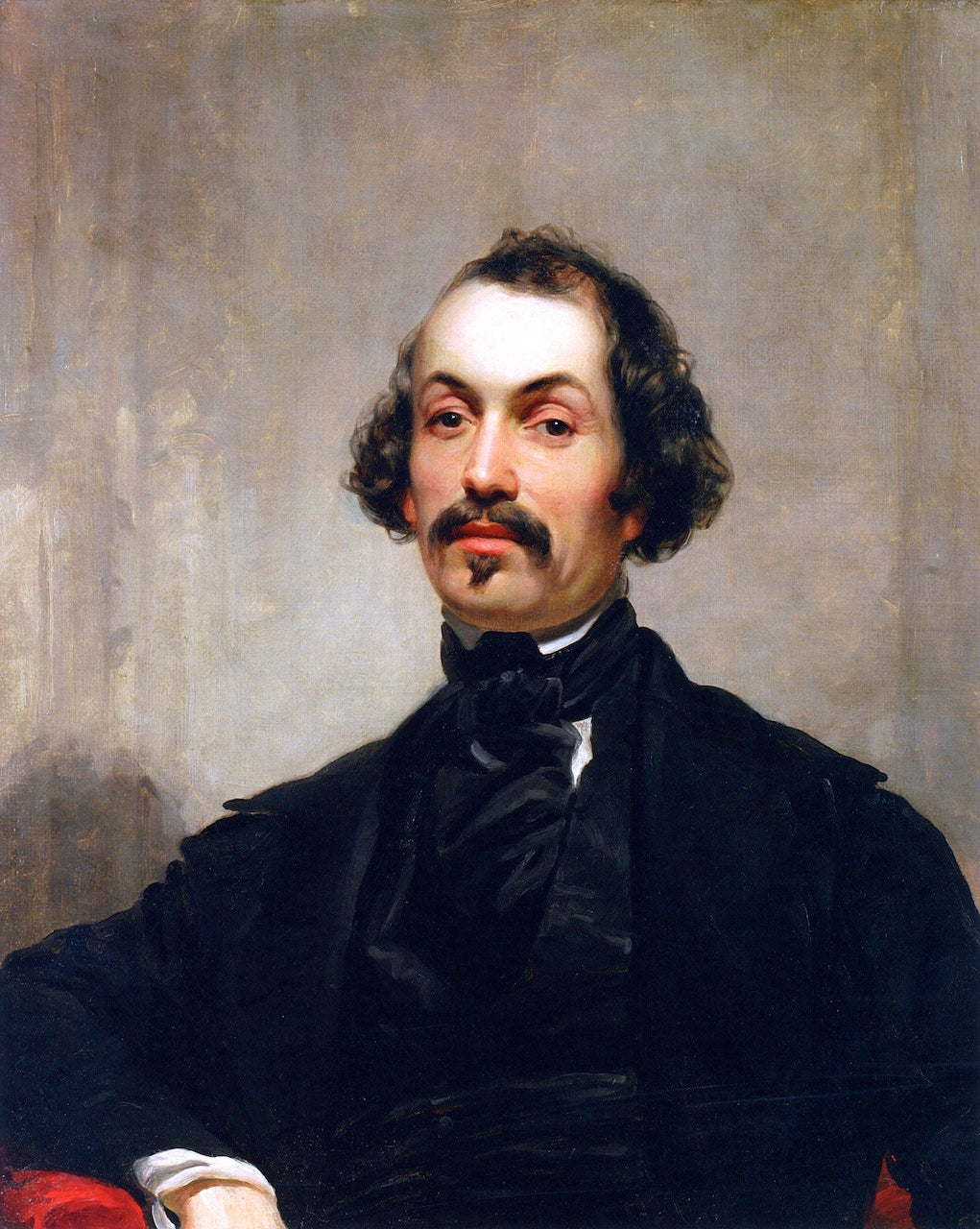 James Edward Freeman, vintage artwork by Charles Loring Elliott, A3 (1