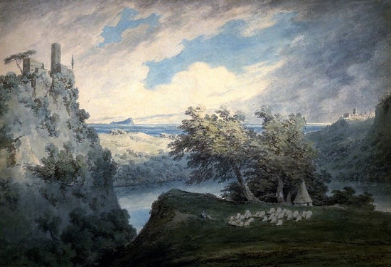 Lake of Nemi by John Robert Cozens – Period Prints