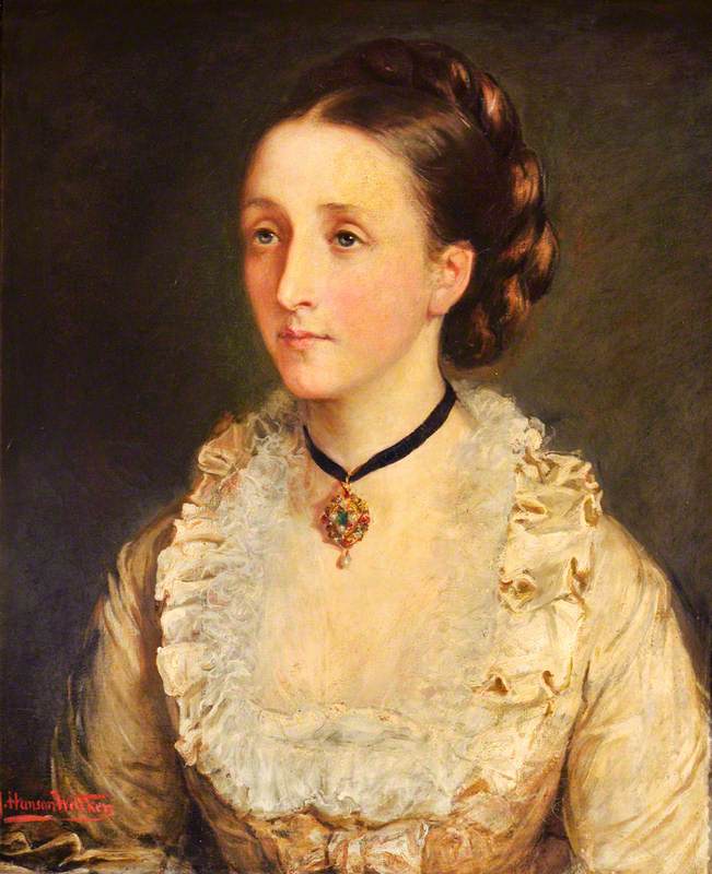 Lady Mary Sarah Percy Amherst, Countess Egerton, vintage artwork by Jo