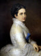 Portrait of Mrs. István Bittó, vintage artwork by Miklós Barabás, A3