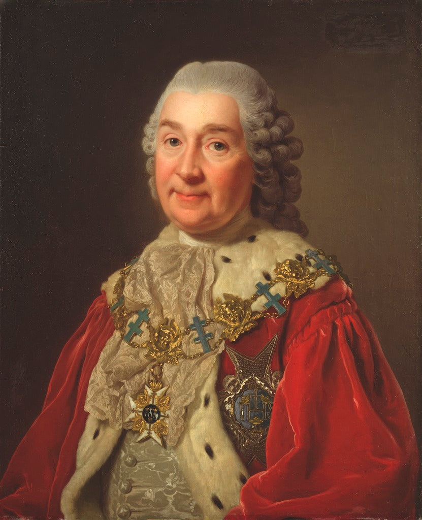 Carl Fredrik Scheffer, Count and Councillor of State, vintage artwork