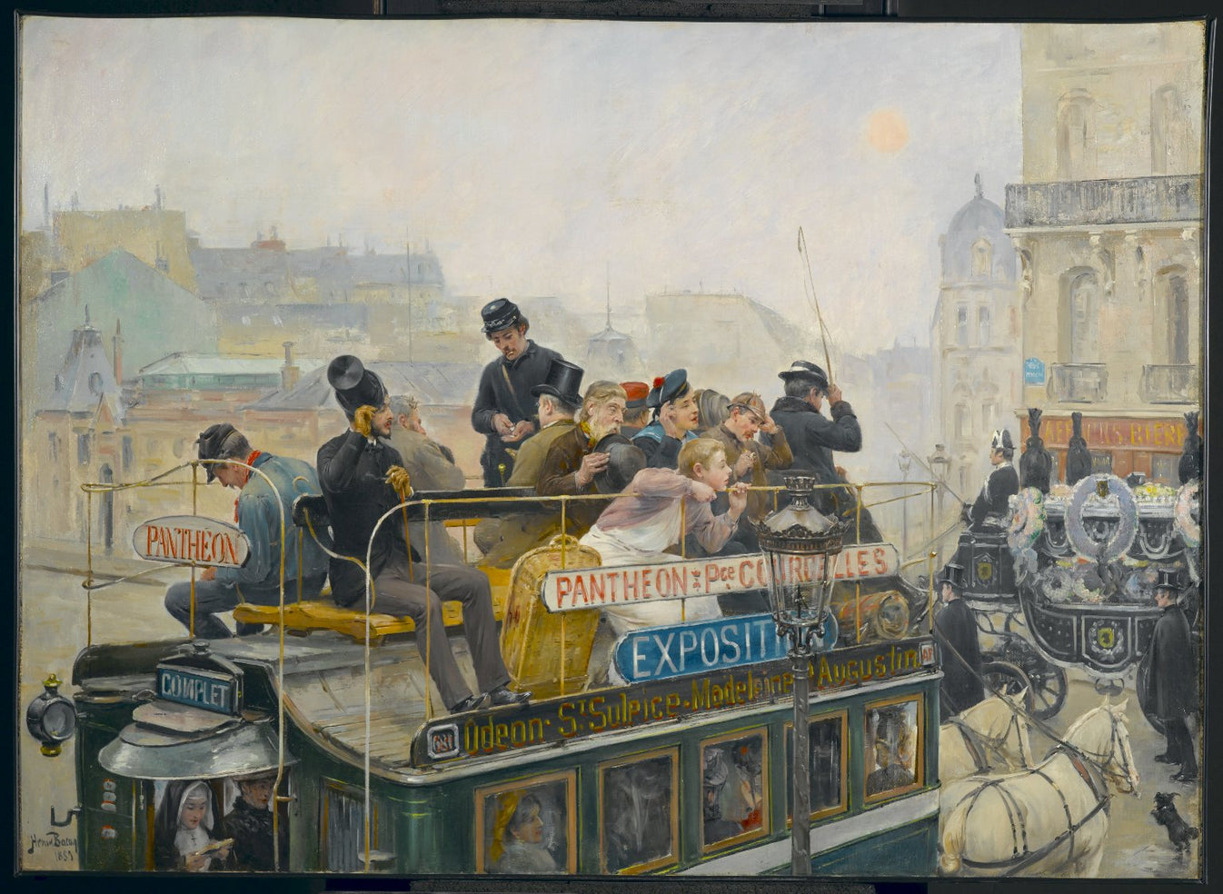 Égalite, vintage artwork by Henry Bacon, A3 (16x12") Poster Print ...