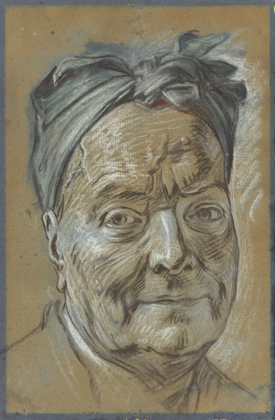Portrait of Louis de Silvestre, vintage artwork by Maurice Quentin de ...