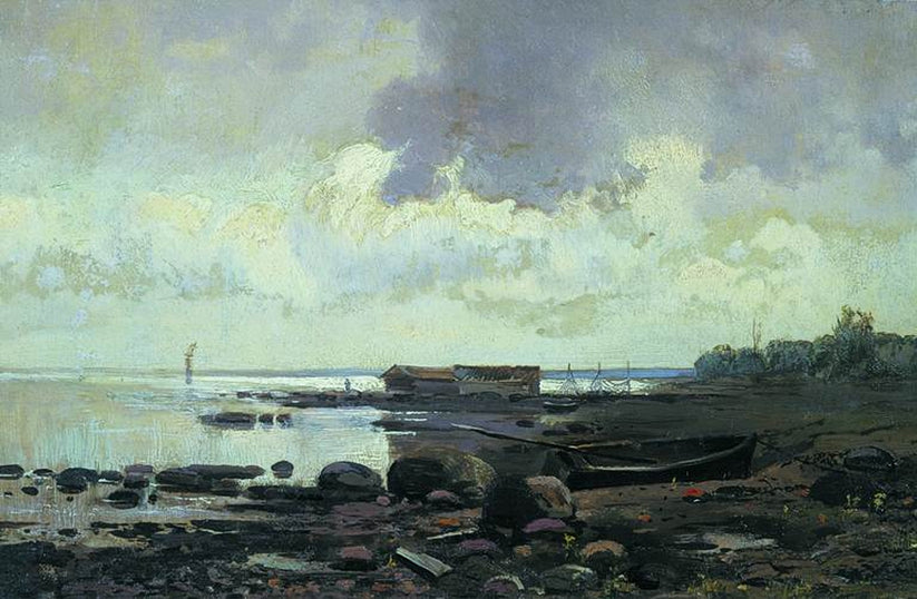 Stones, vintage artwork by Feodor Vasilyev, A3 (16x12") Poster Print ...