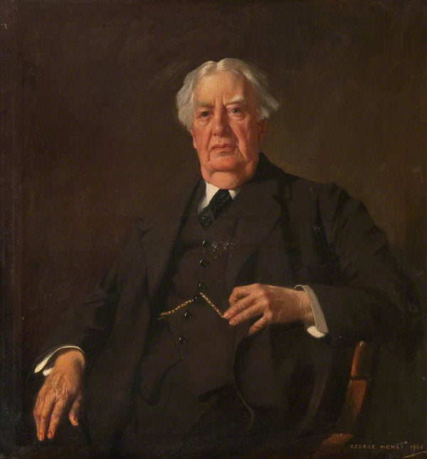 Sir Hector Clare Cameron, vintage artwork by George Henry, R.A., R.S.A ...