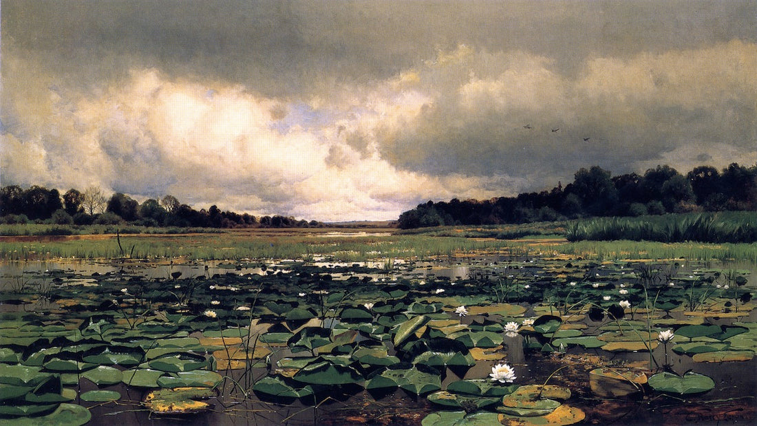 The Lily Pond by Charles Harry Eaton – Period Prints