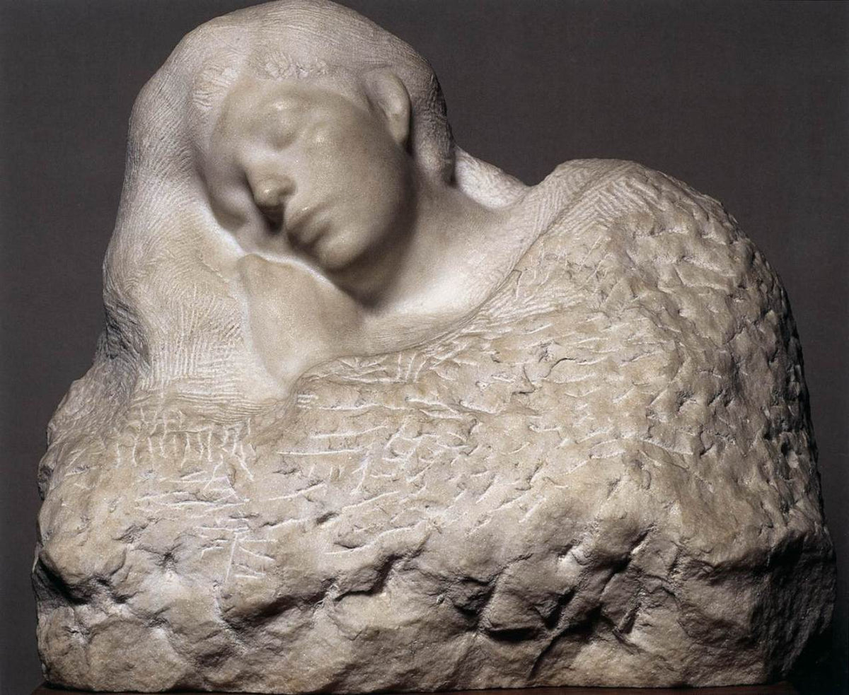 Dormir (Sleep), vintage artwork by Auguste Rodin, A3 (16x12") Poster P ...