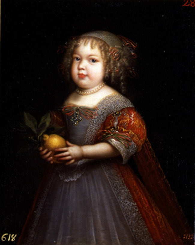 Portrait of Princess Marie Therèse of France, vintage artwork by Jean ...