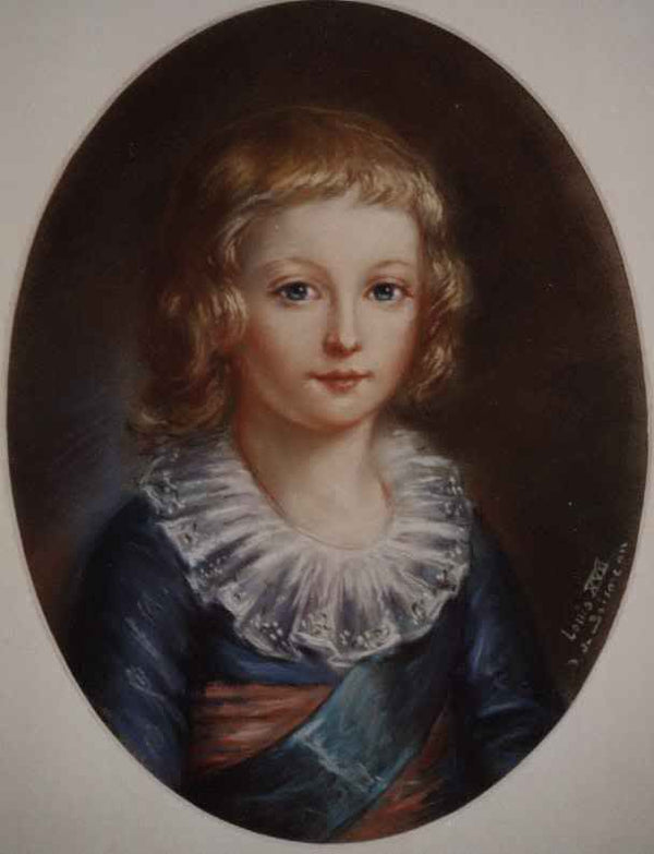 Louis XVII, vintage artwork by Élisabeth Vigee-Lebrun, vintage art, A3 ...