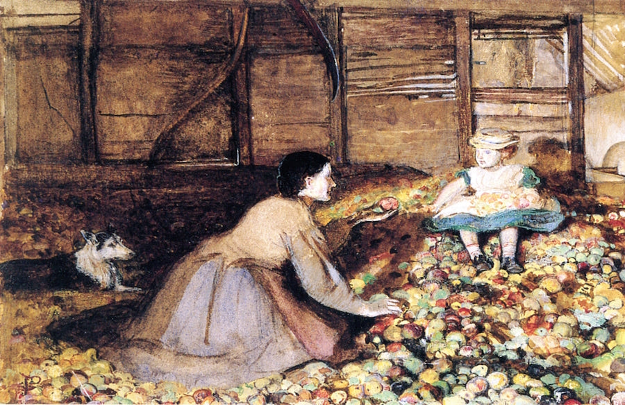 King Pippin, vintage artwork by George John Pinwell, A3 (16x12") Poste ...