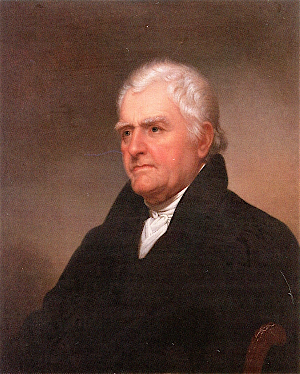 Nathan Lord, vintage artwork by Rembrandt Peale, vintage art, A3 (16x1 ...