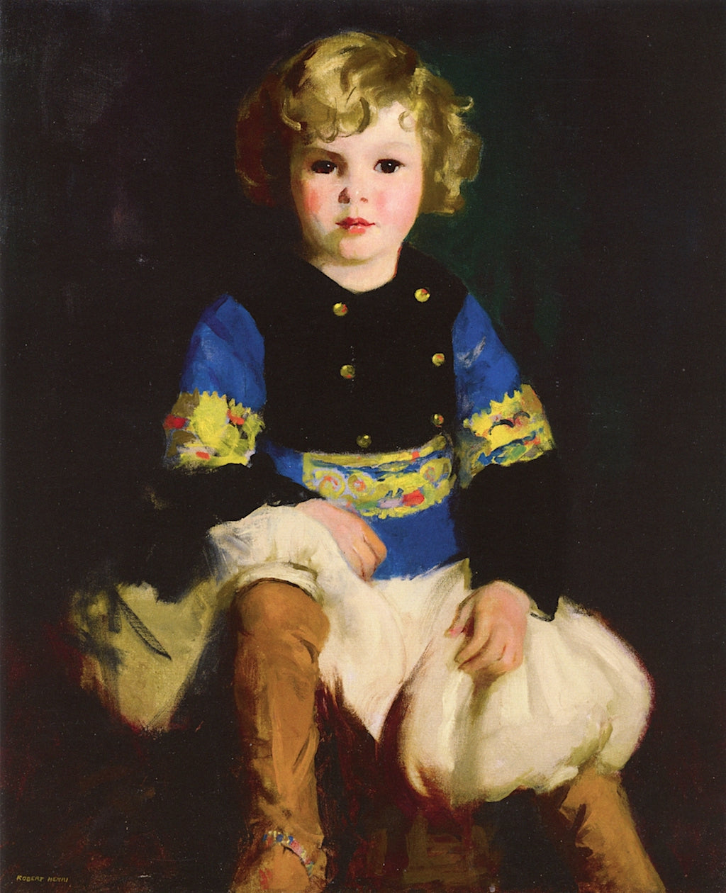 Carl Tucker, Jr., vintage artwork by Robert Henri, Poster Print ...
