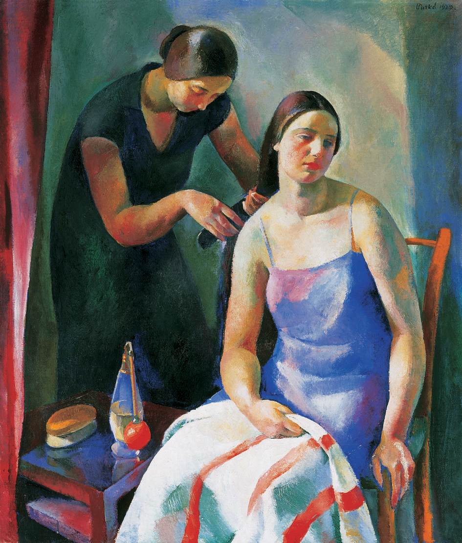Before the Bath, vintage artwork by Karoly Patko, A3 (16x12") Poster P ...
