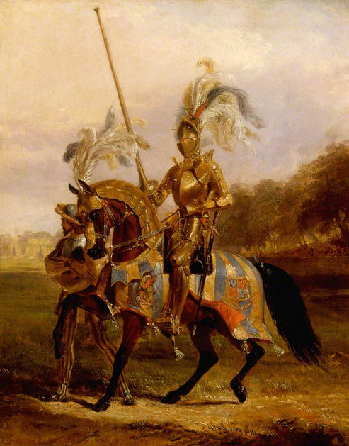 Lord Eglinton, vintage artwork by Edward Henry Corbould, A3 (16x12") P ...