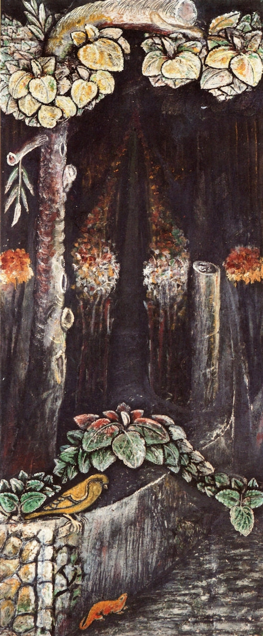 Scene with Path, vintage artwork by John Dunkley, A3 (16x12") Poster P ...