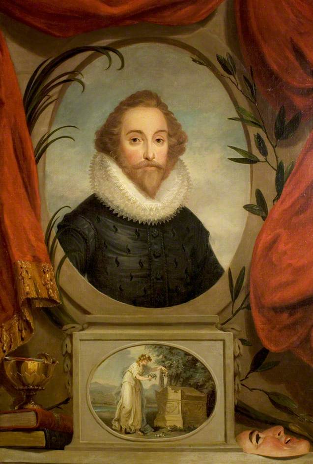An Ideal Portrait of William Shakespeare, vintage artwork by Angelica ...