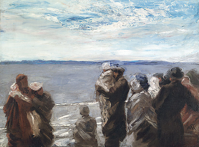 The Ferry to Appledore, vintage artwork by William Morris Hunt, A3 (16 ...