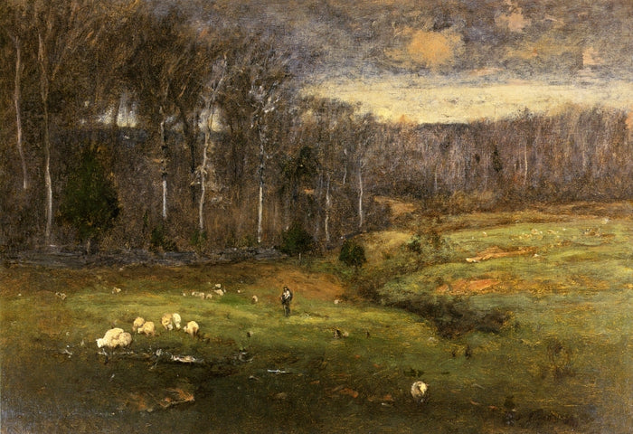 Frosty Morning, Montclair, vintage artwork by George Inness, A3 (16x12 ...