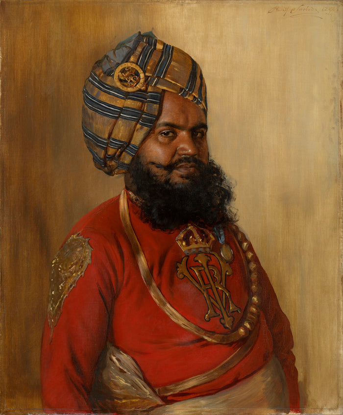 Sheikh Muhammed Buksh, vintage artwork by Rudolph Swoboda, A3 (16x12 ...