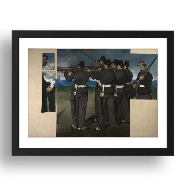 Edouard Manet: The Execution of Maximilian, Poster print – Period Prints