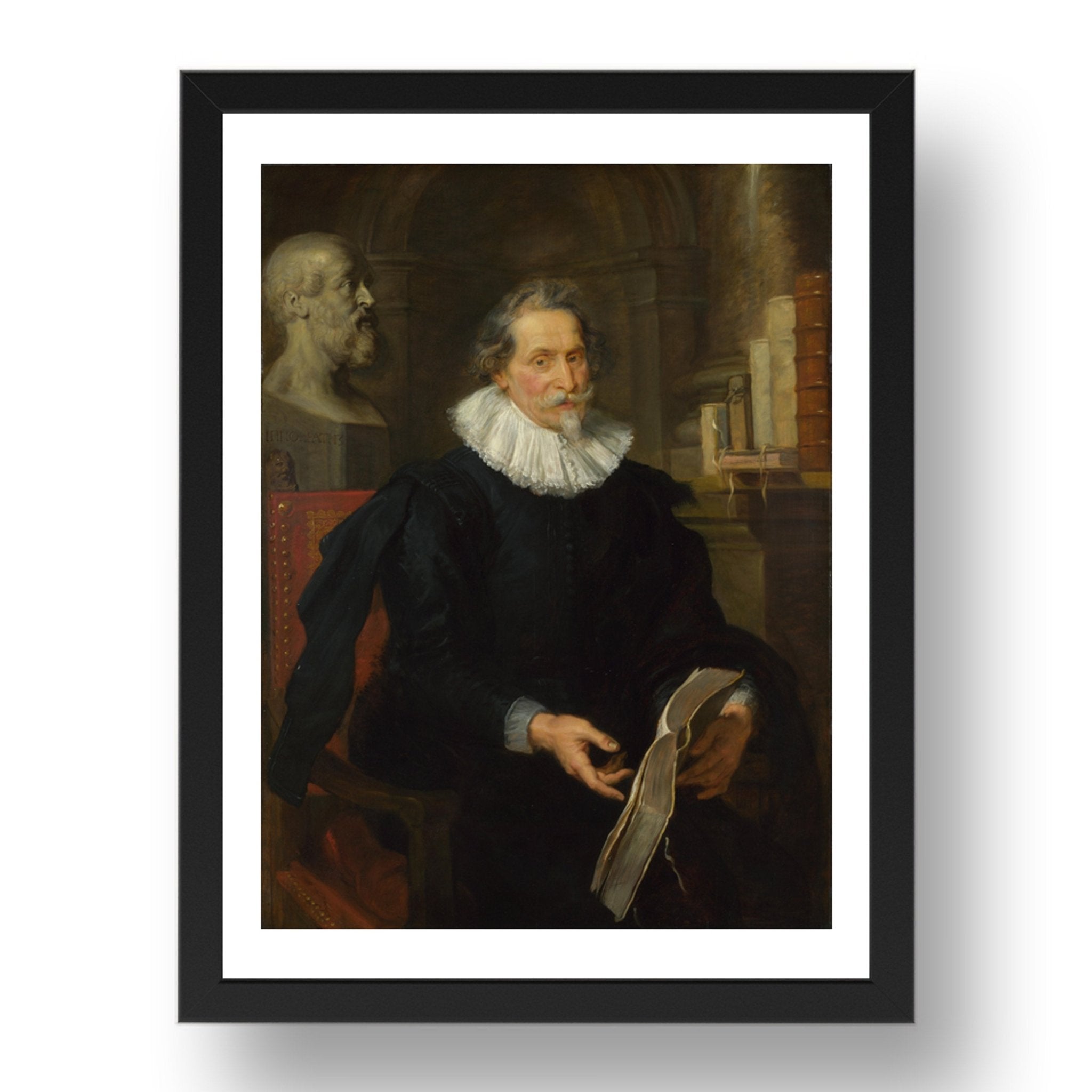 Peter Paul Rubens: Portrait of Ludovicus Nonnius, Poster in 17x13"(A3)