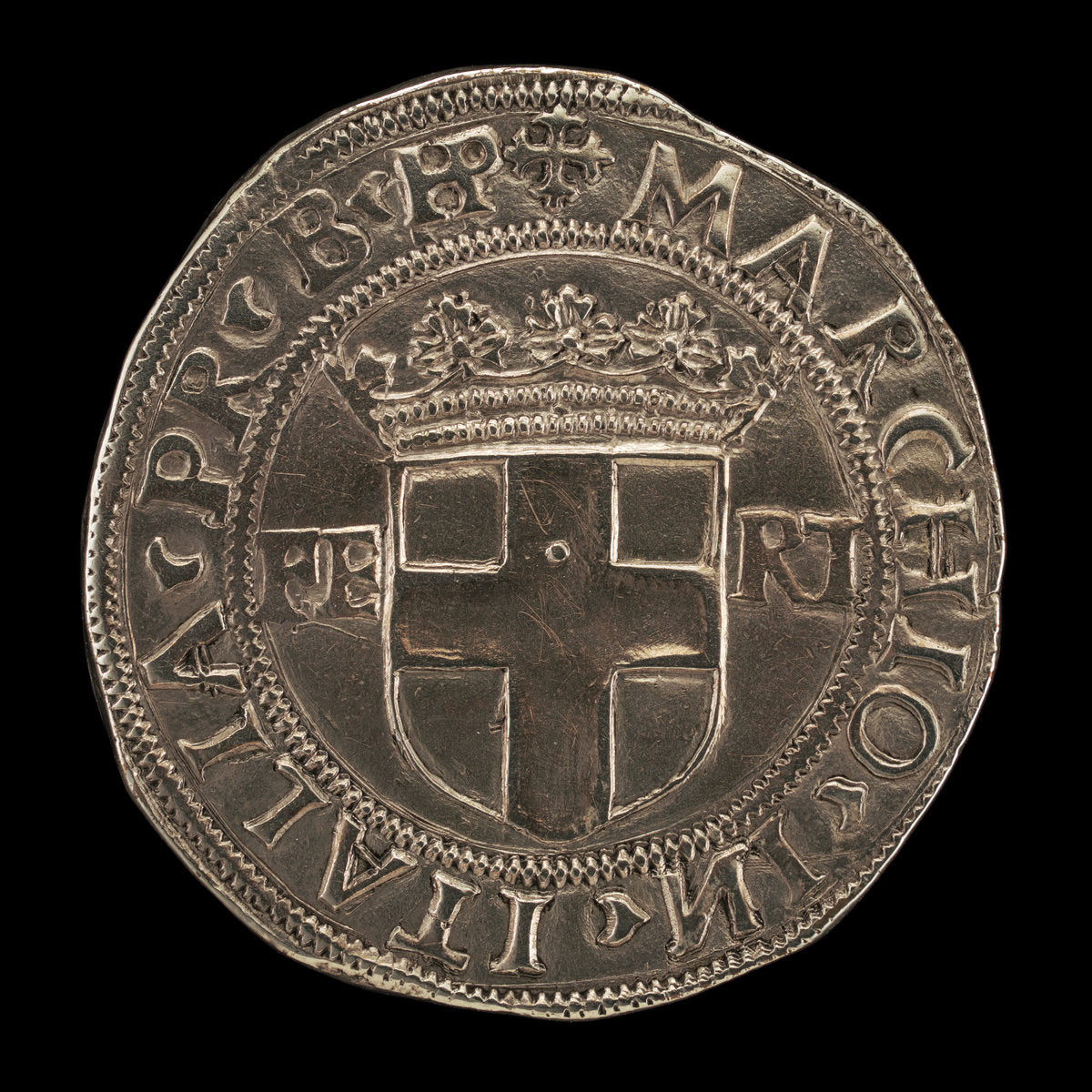 16th century by Turin 16th Century (Crowned Shield [reverse]), 16X12 ...