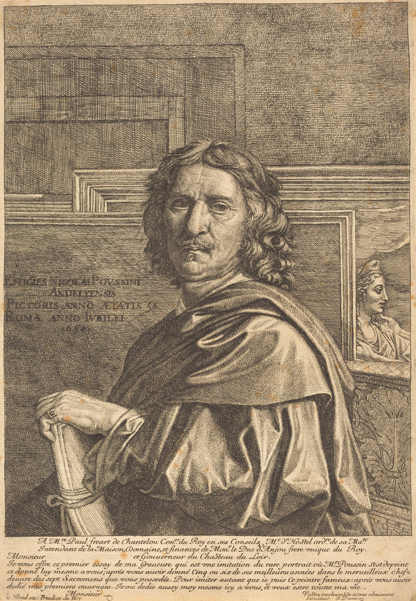 Nicolas Poussin by Jean Pesne after Nicolas Poussin (French, 1623 - 17 ...